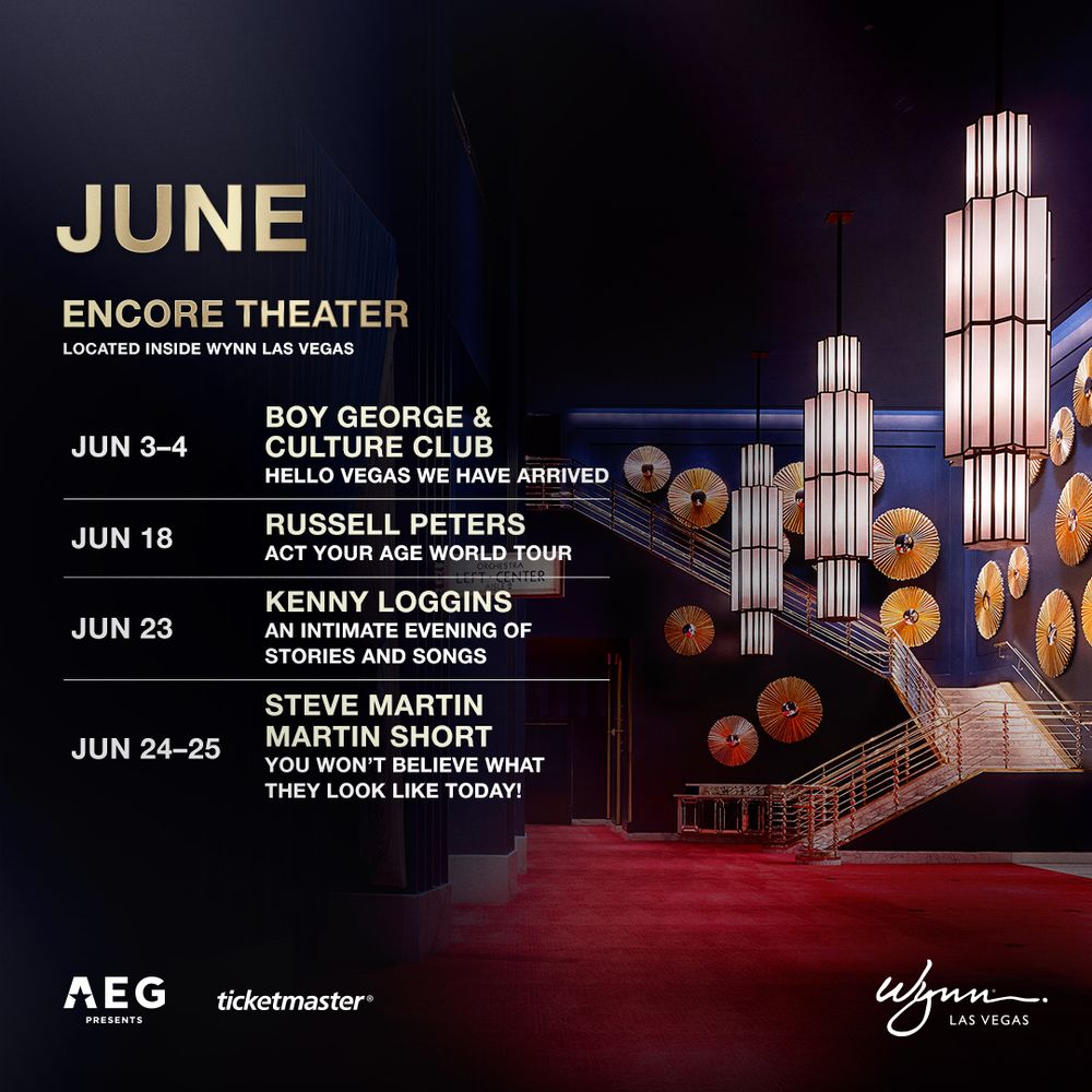You Must See All These Shows at Wynn in June