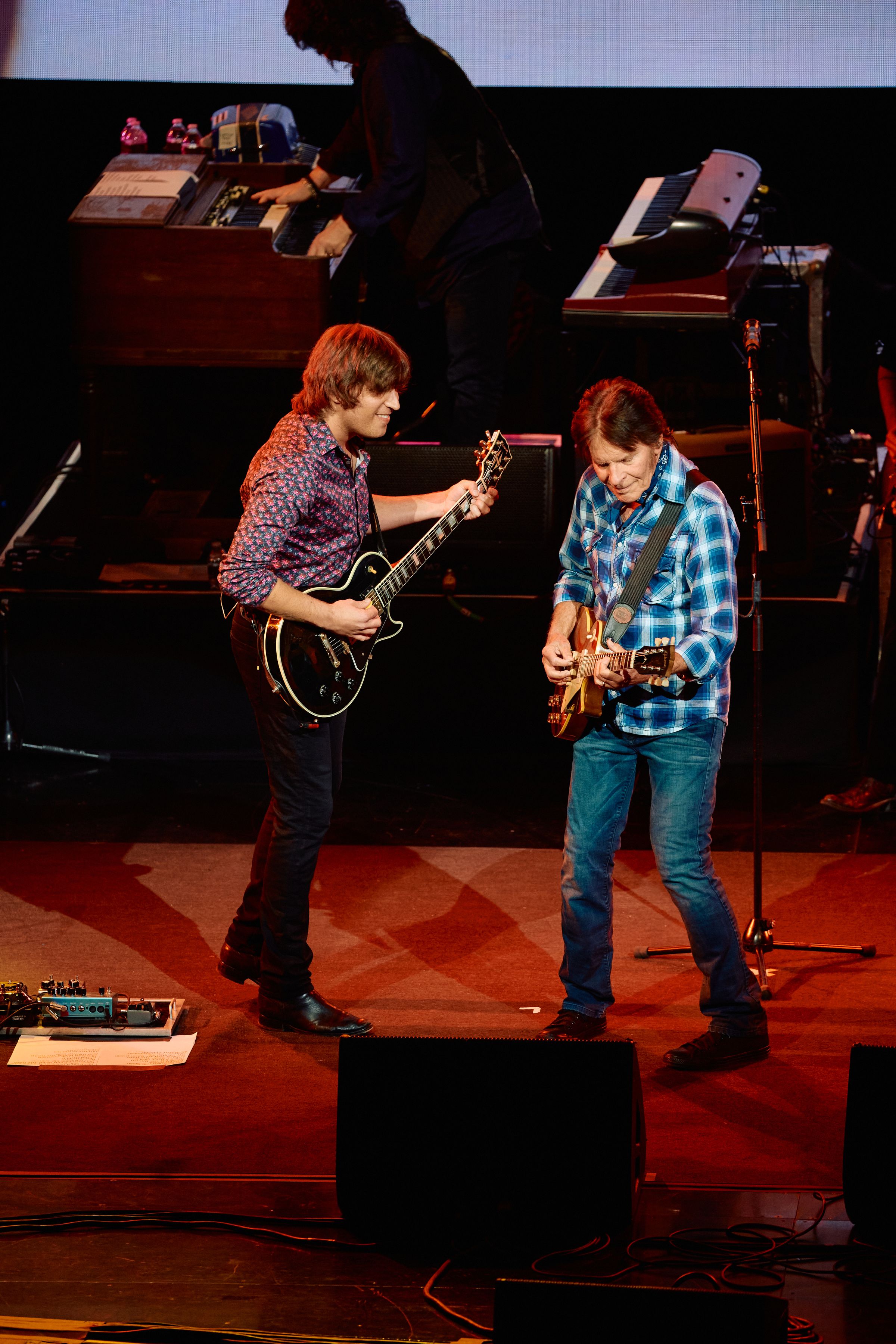 Backstage at Encore Theater with Rock Legend John Fogerty
